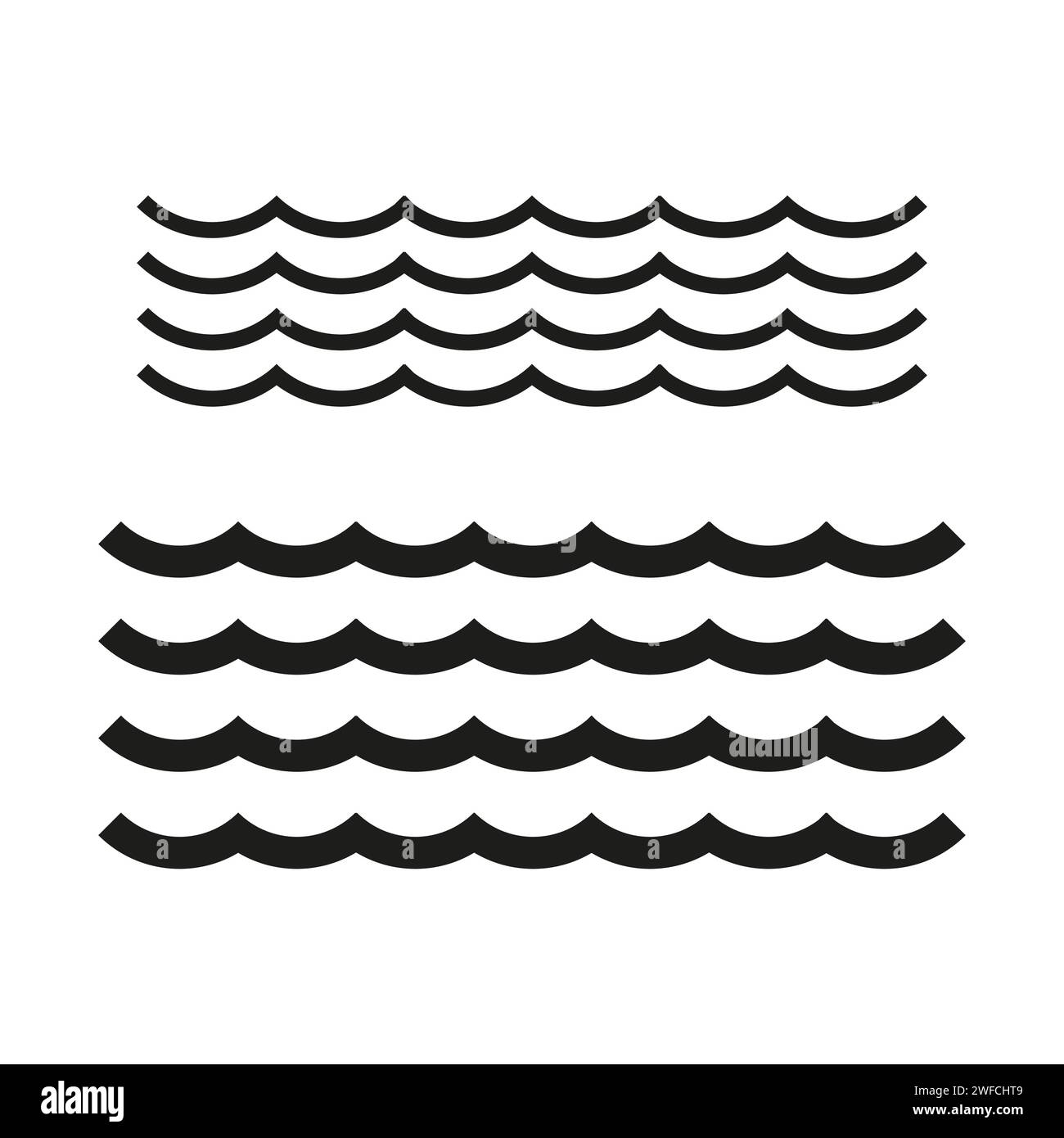 Simple flood logo hi-res stock photography and images - Alamy