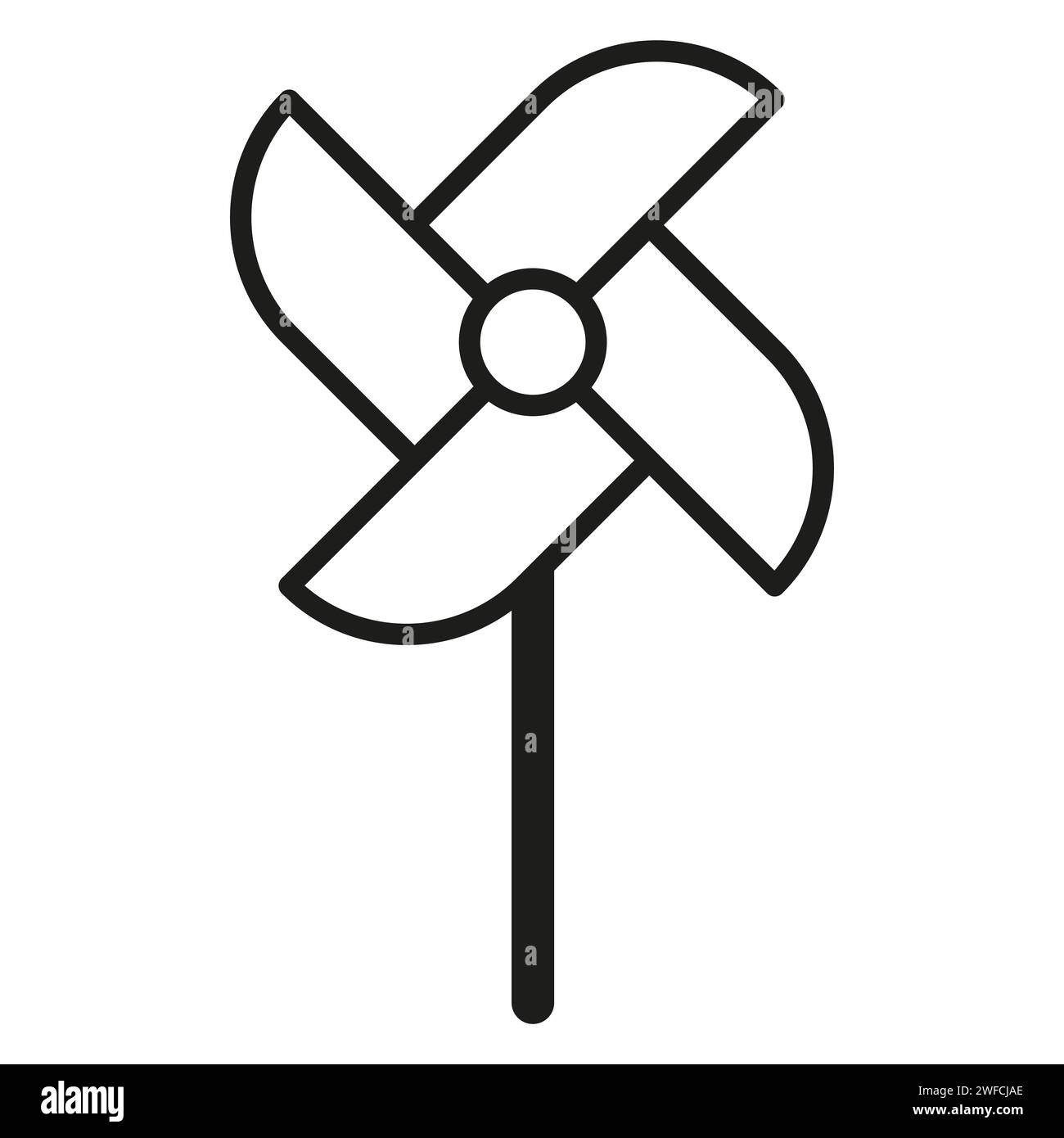 Wind vane propeller Stock Vector Images - Alamy