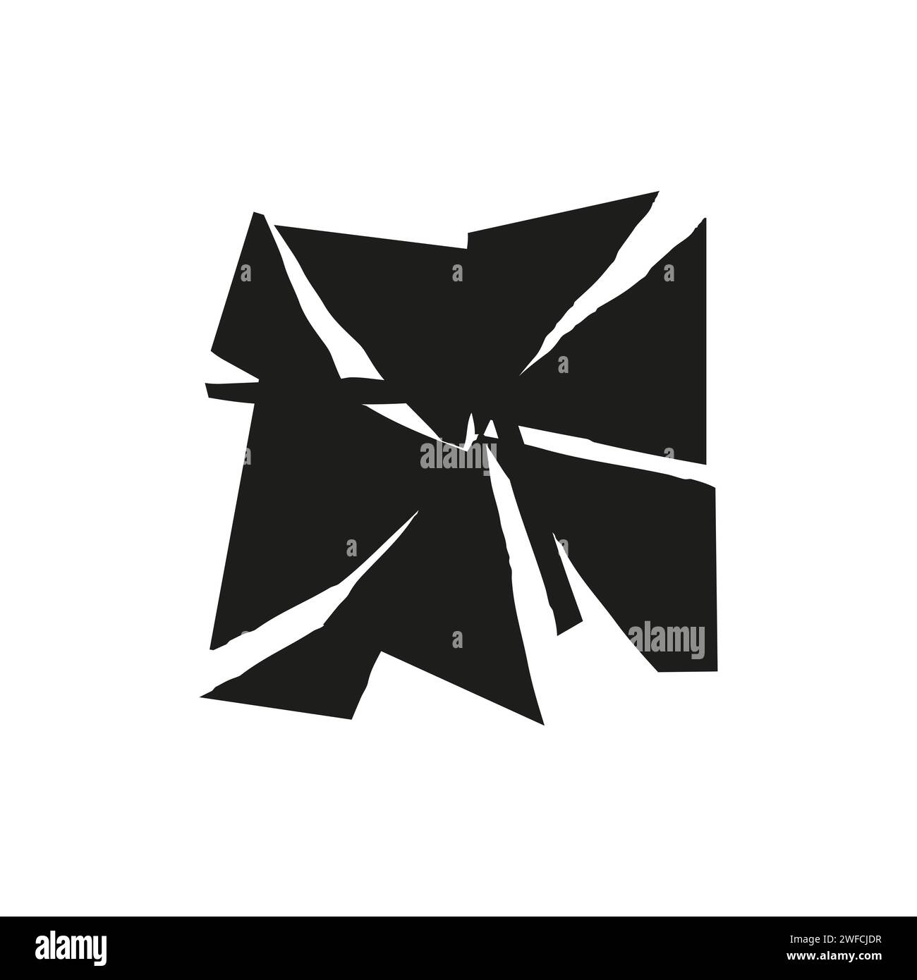 Shard wall Stock Vector Images - Alamy