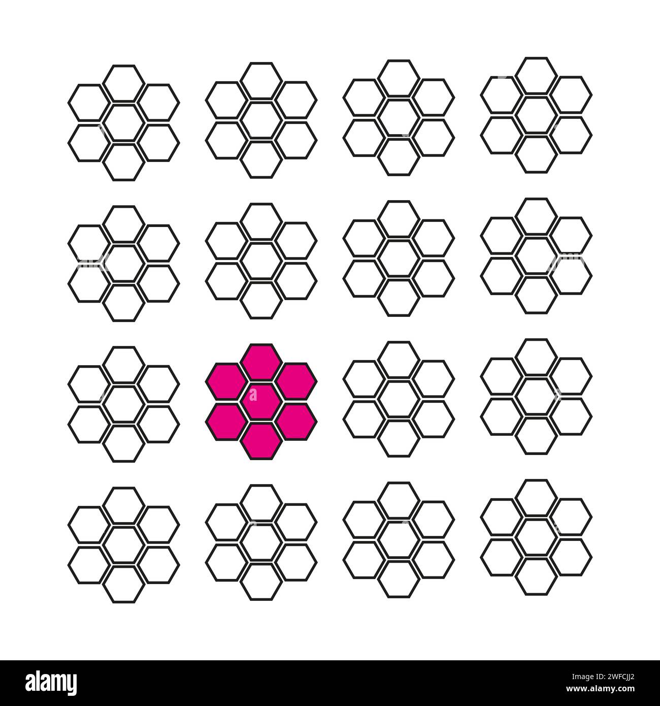 Carnation outline hi-res stock photography and images - Alamy