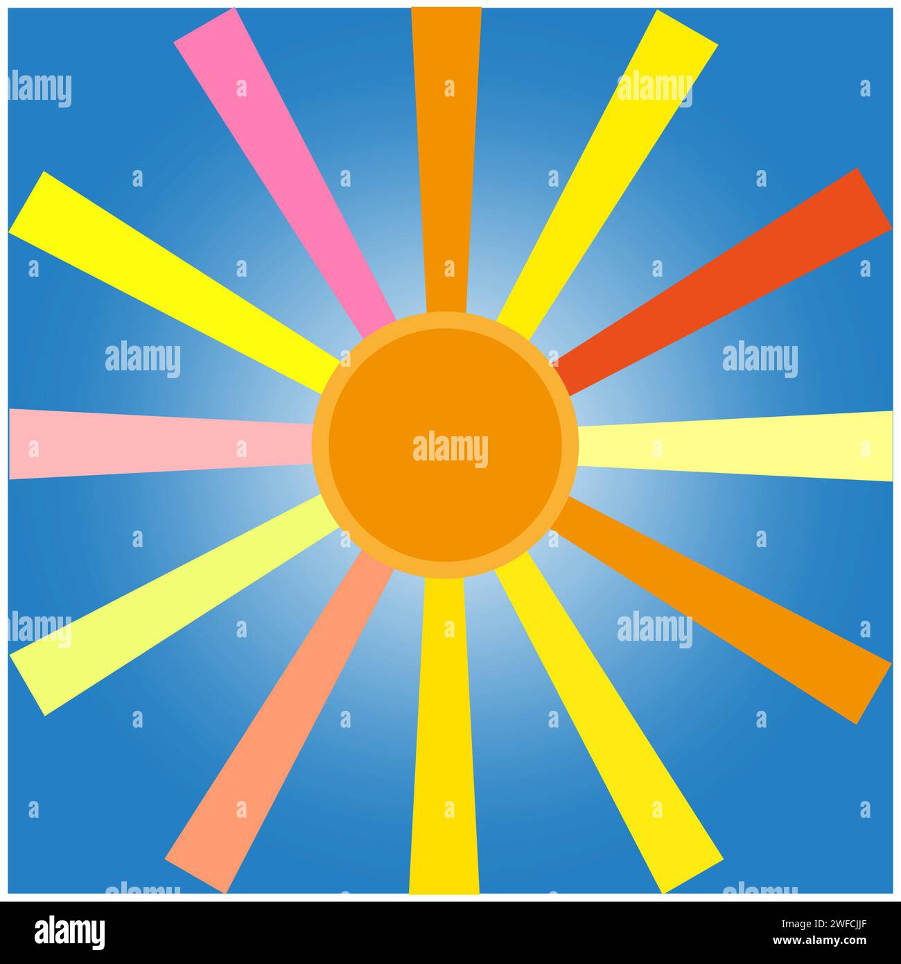 Sun drawing realistic hi-res stock photography and images - Alamy