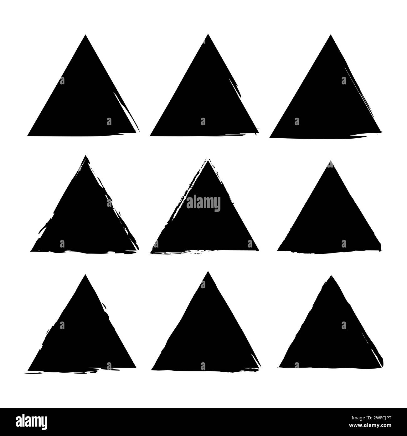 Abstract grunge triangles. Grunge texture. Vector illustration. stock ...