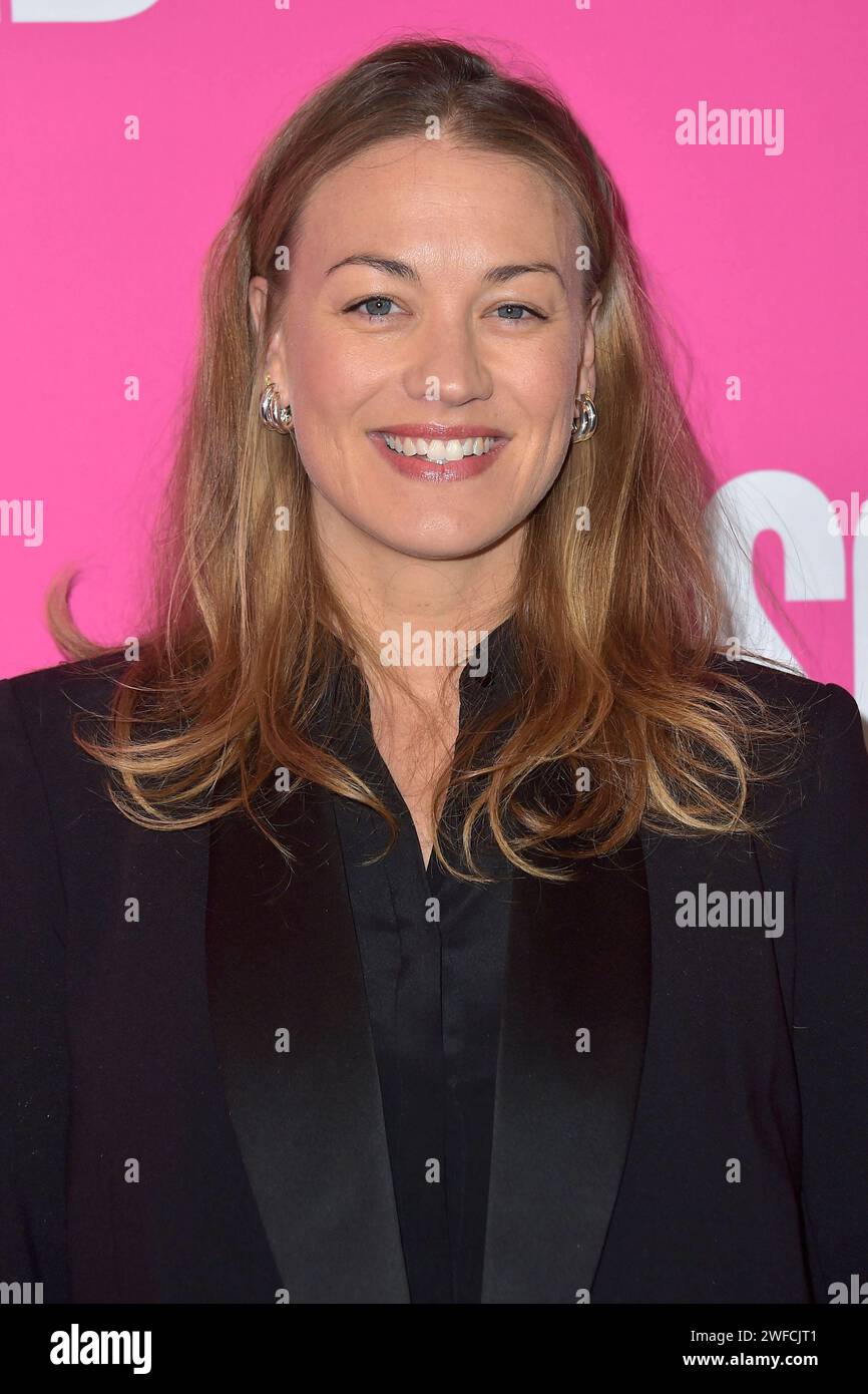 Yvonne Strahovski bei der Premiere des Kinofilms Scrambled im AMC Westfield Century City. Los ...