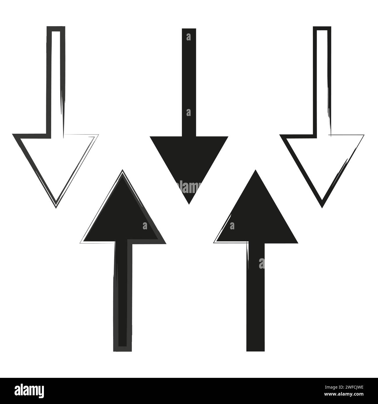 Arrows pointing up hi-res stock photography and images - Alamy