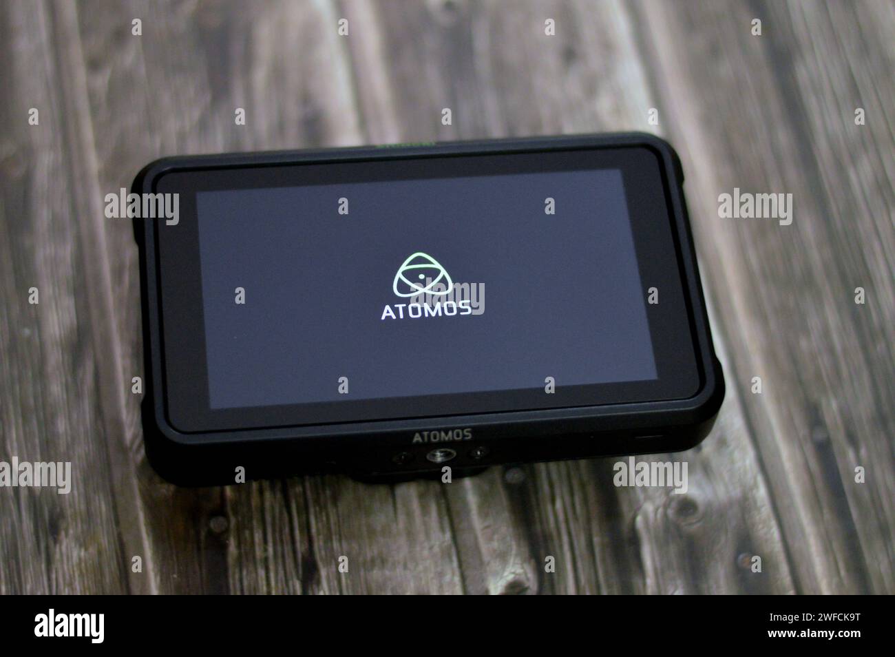 Cairo, Egypt, January 25 2024: Atomos Shinobi 4K HDMI Monitor is a 5.2 ...