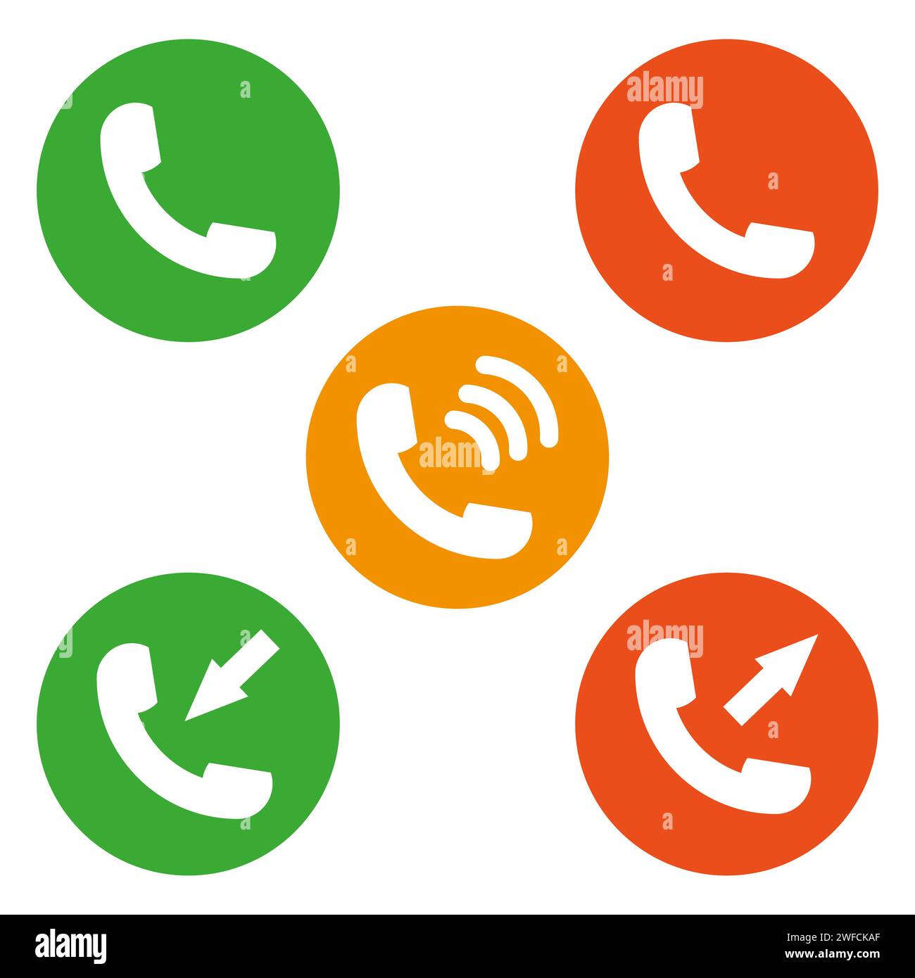 Call symbol. Support, customer service, help, communication concept ...