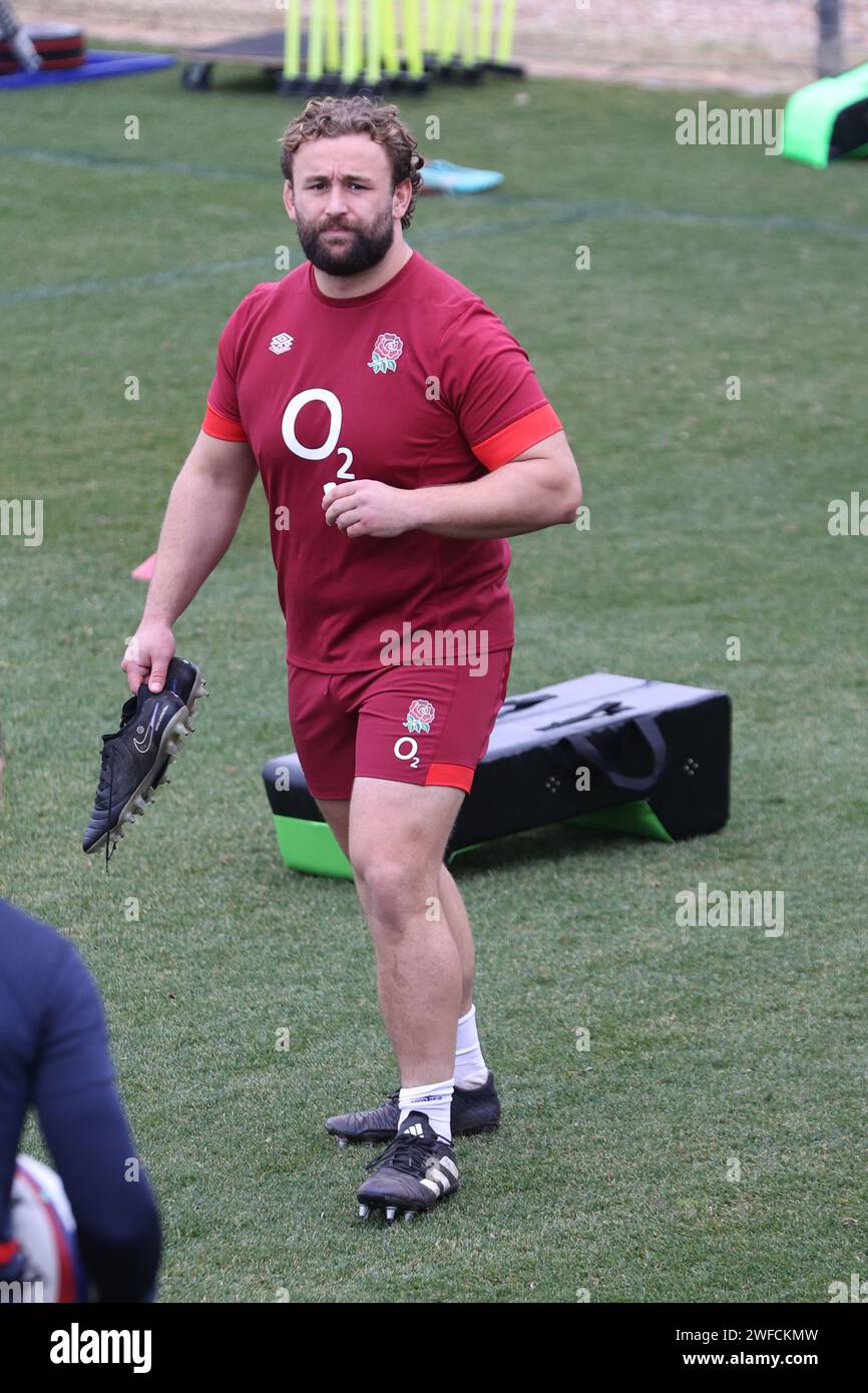 Girona, Spain, 29th January 2024 - Will Stuart at England men's rugby ...