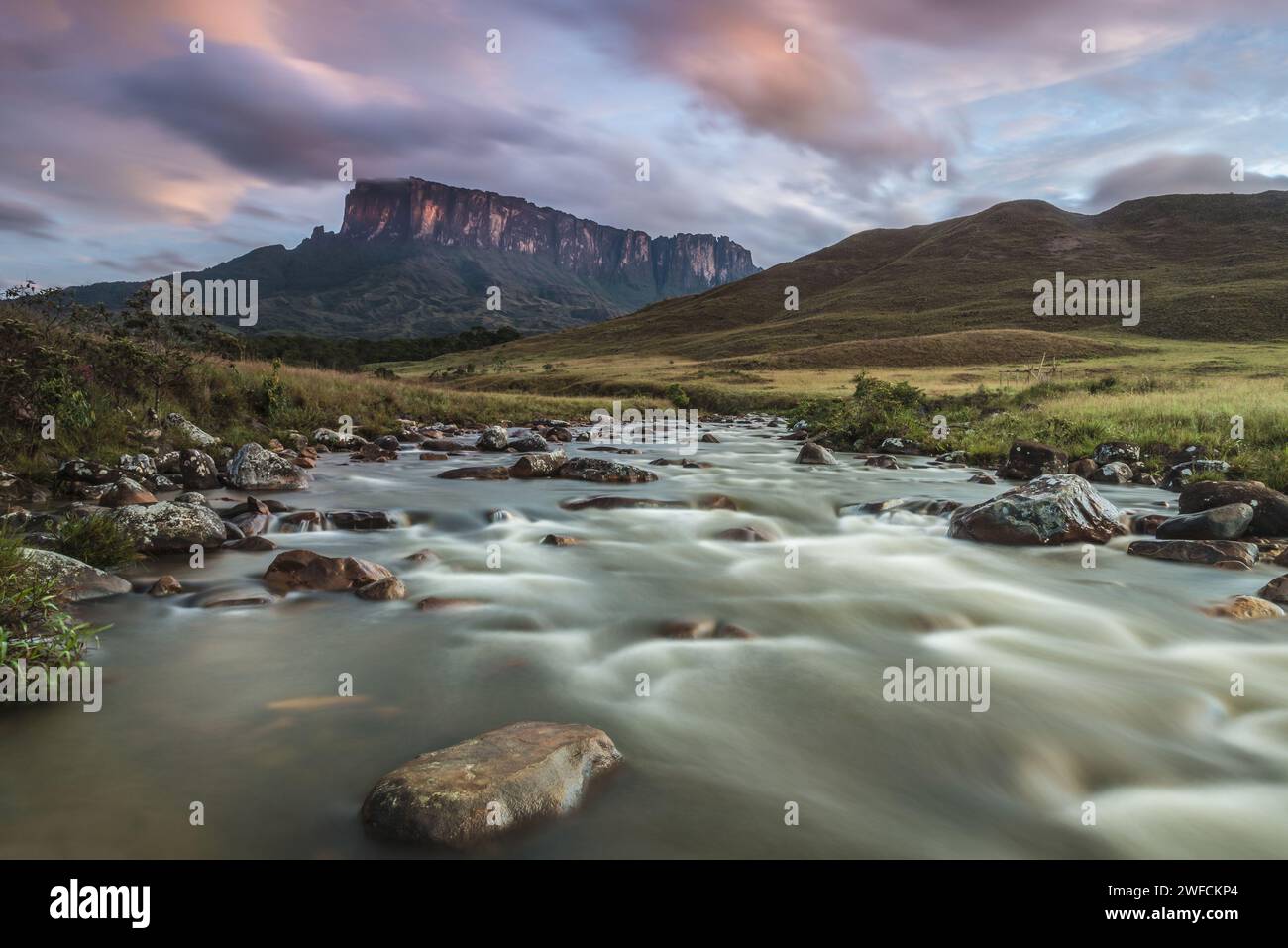 Mount Roraima National Park - Sierra de Pacaraima - triple border between Brazil, Venezuela and ...