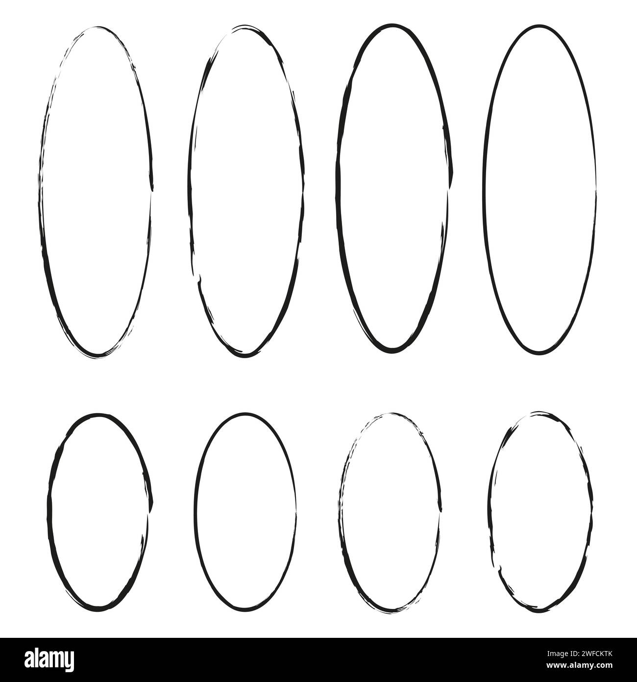 Oval framework Stock Vector Images - Alamy
