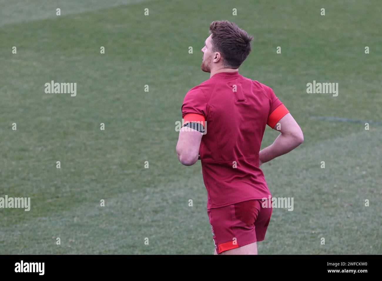 Girona, Spain, 29th January 2024 - Henry Slade at England men's rugby ...