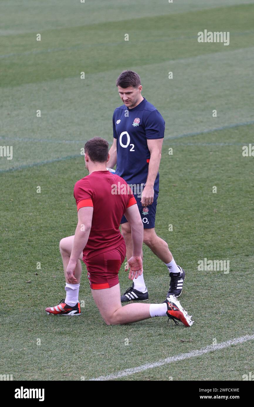 Girona, Spain, 29th January 2024 - Tom Roebuck with Richard ...