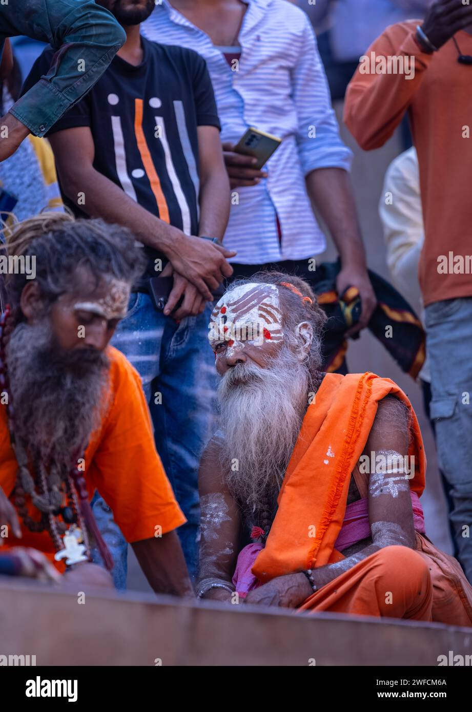 Masan Holi, Group of unidentified people celebrating the festival of ...