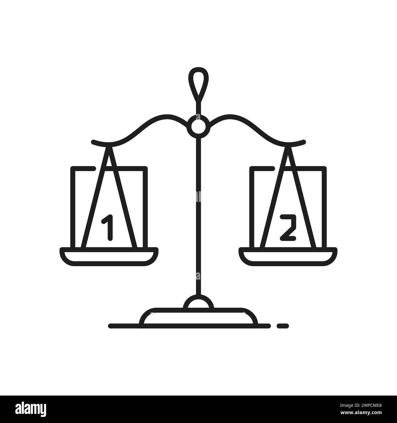 Planning icon for project goals, management and schedule, vector ...