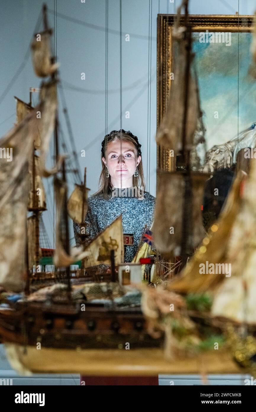 London, UK. 30th Jan, 2024. Hew Locke, Armada, 2017-2019 - the new ...