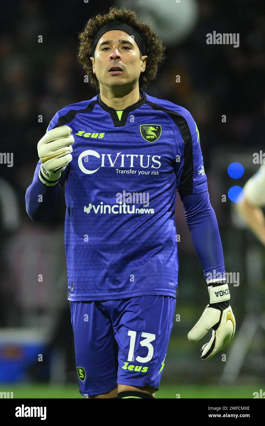 Salerno, Italy. 29th Jan, 2024. Guillermo Ochoa of US Salernitana 1919 ...