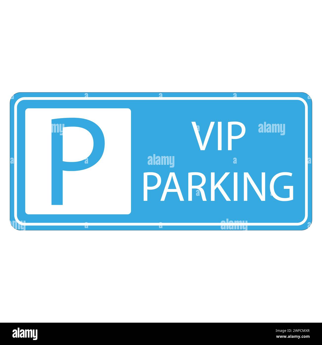 vip parking sign. Vector background. Sign forbidden. Vector ...
