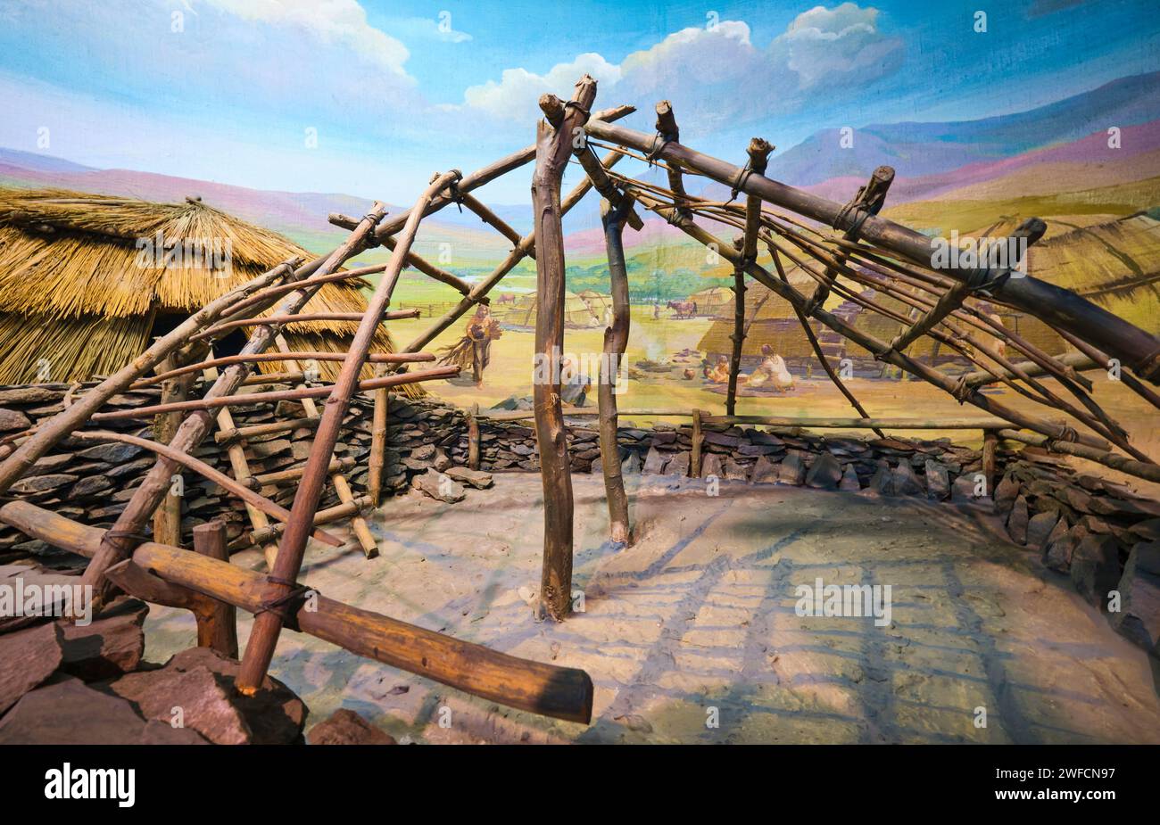 The old diorama building hi-res stock photography and images - Alamy