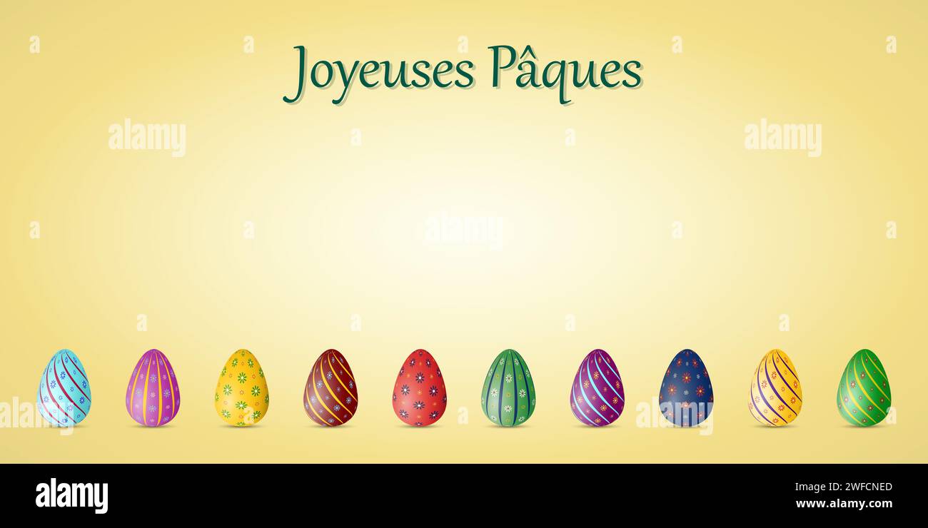Joyeuses paques hi-res stock photography and images - Alamy
