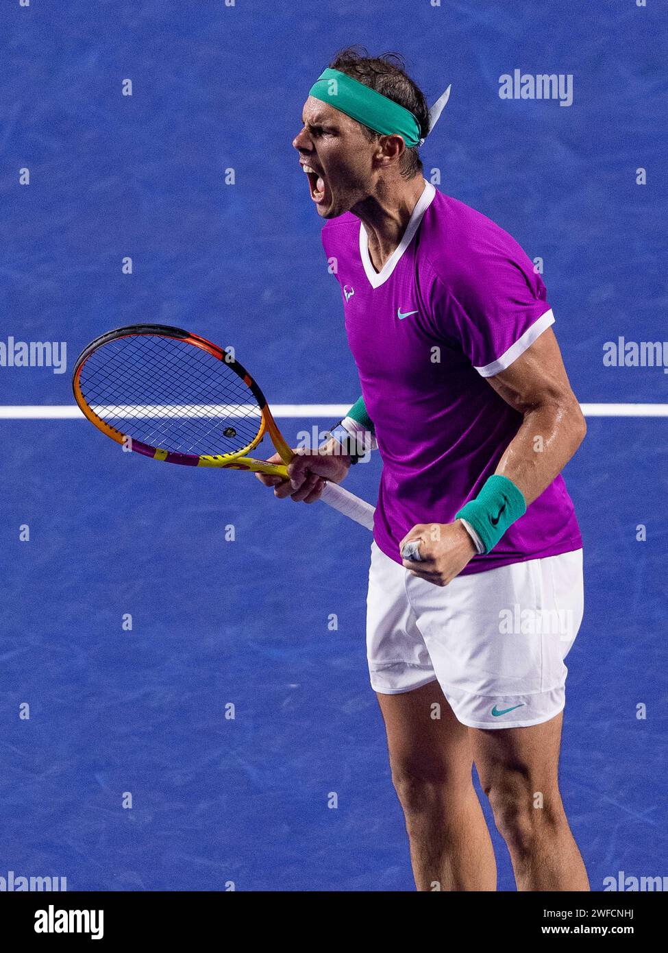 Rafael NADAL (ESP) vs Cameron NORRIE (GBR) during their Singles Final ...