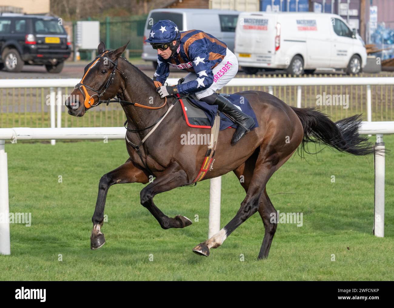 Dysart Enos wins Download The At The Races App Novices' Hurdle at ...