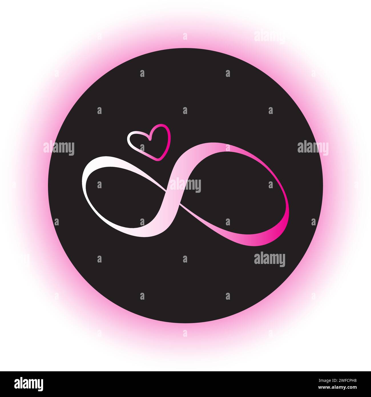 Infinity sign. Logo symbol. Creative design. Arrow icon. Vector ...