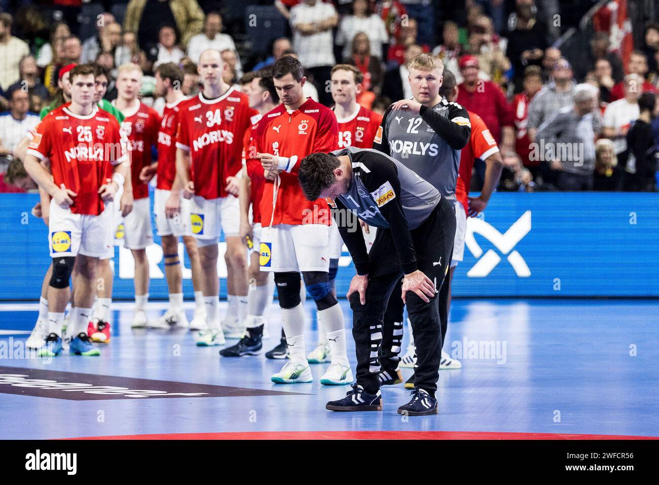 Die D?nen - niedergeschlagen, verzeifelt, frustriert, traurig nach der ...