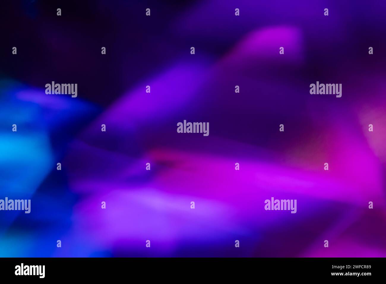 Blur neon light. Lens flare overlay. Bokeh fluorescent flash gleam ...