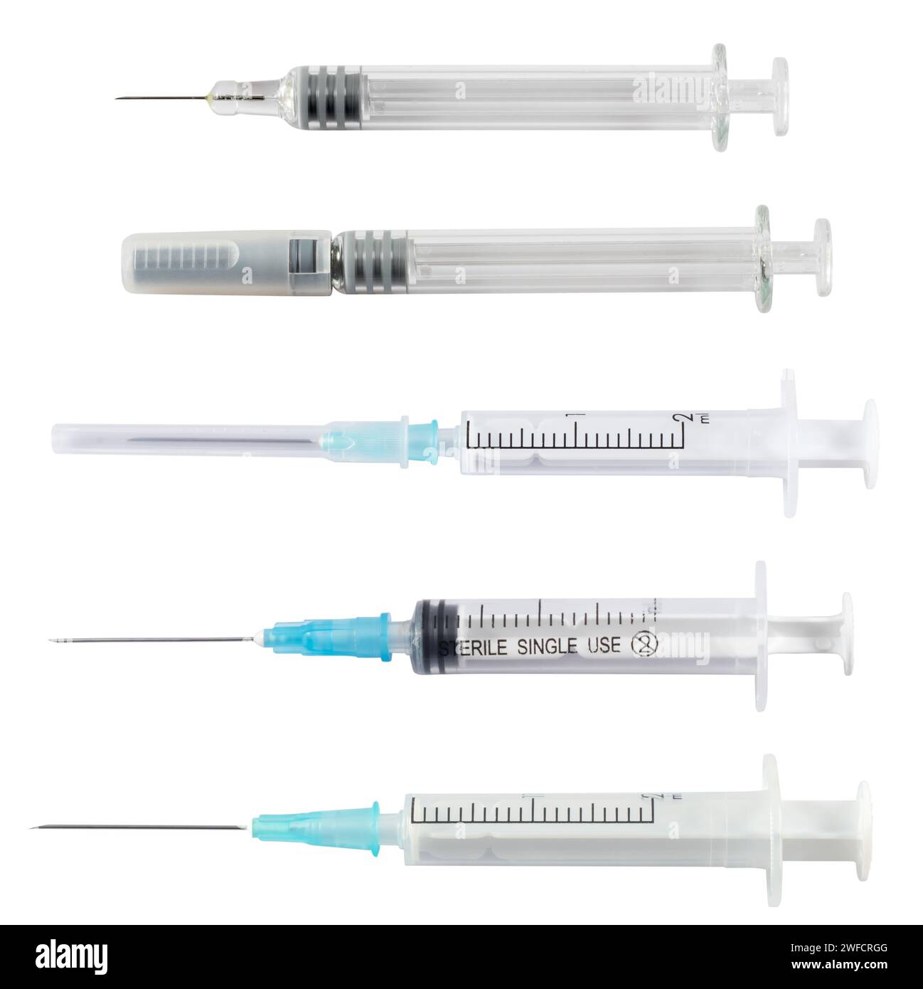 syringe cap on an isolated white background Stock Photo - Alamy