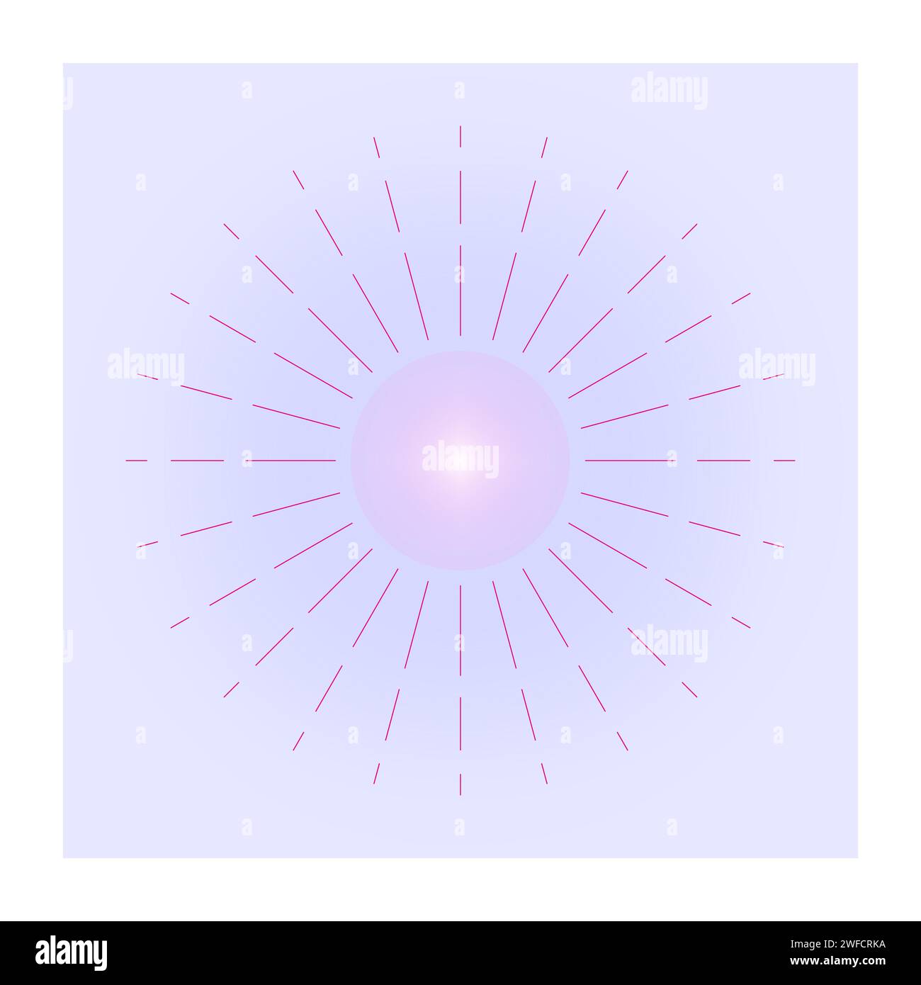 fireworks rays. Vintage retro drawing. Vector illustration. Stock image ...