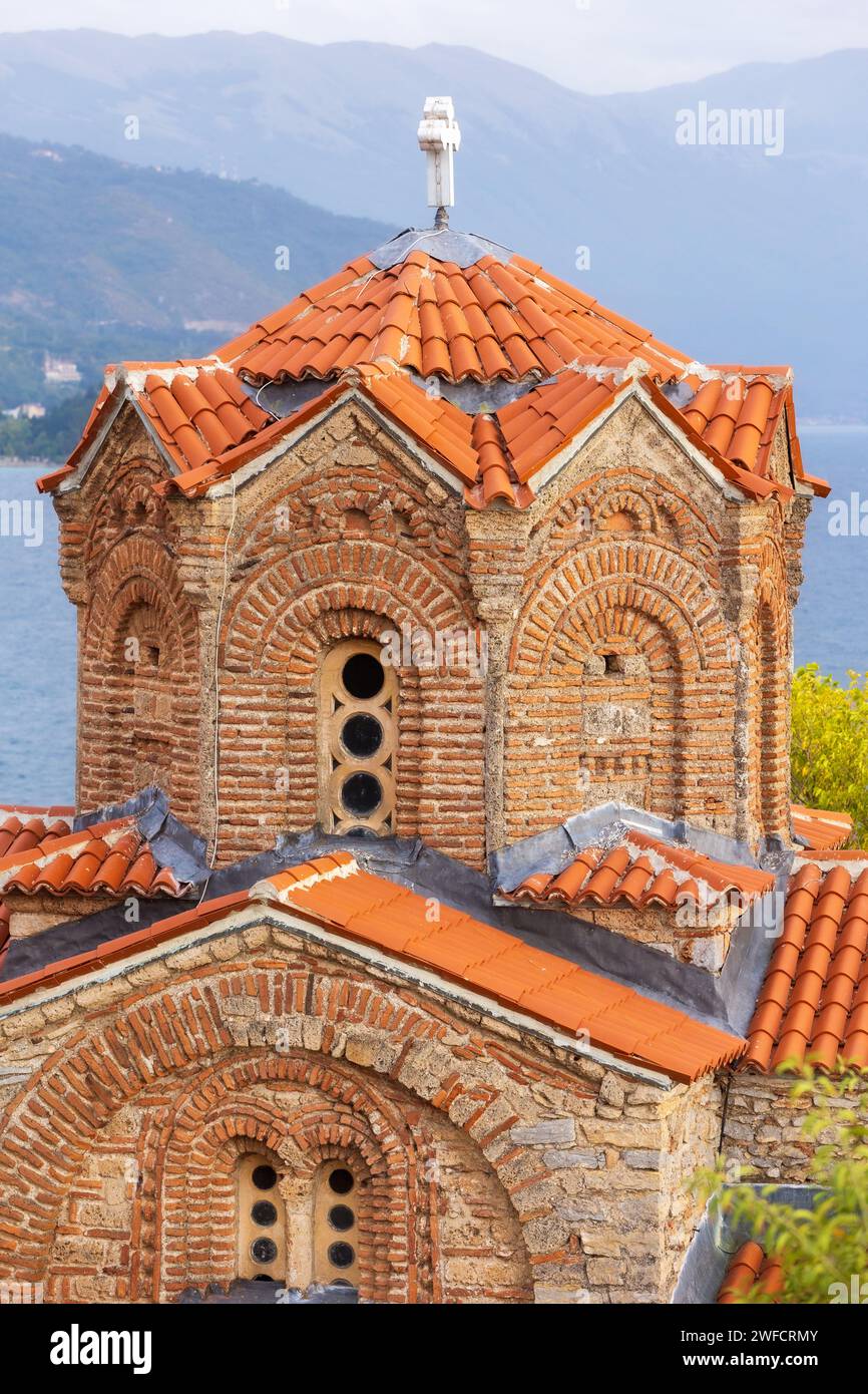 Famous ohrid cliff church hi-res stock photography and images - Alamy