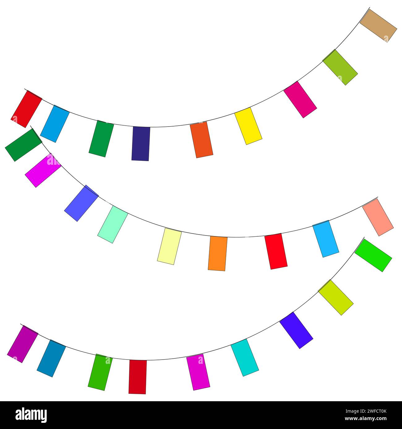 Pennants Stock Vector Images - Alamy