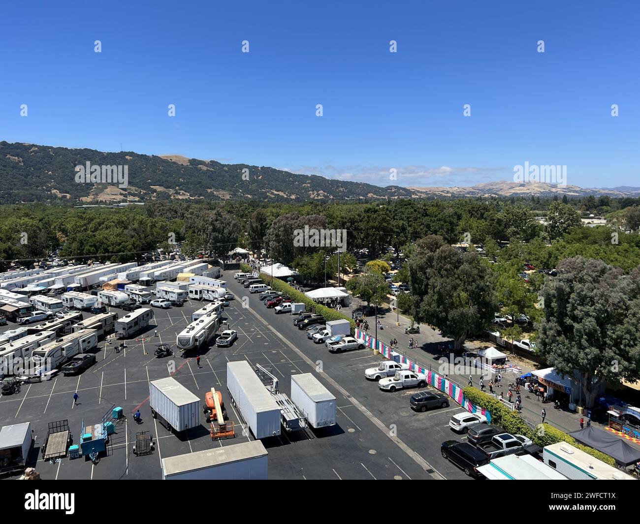 Pleasanton california aerial hi-res stock photography and images - Alamy