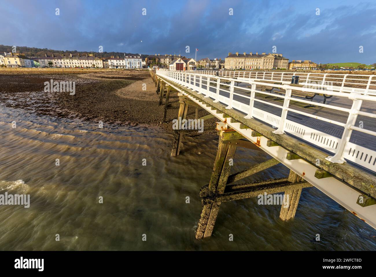 Beaumaris Pier, Isle of Anglesey, North Wales Stock Photo - Alamy