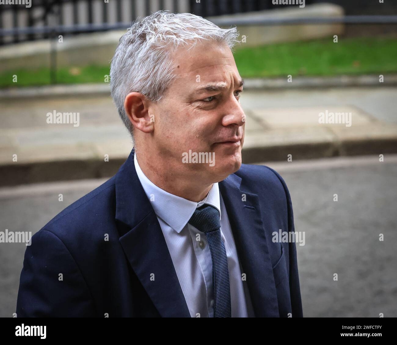London, UK. 30th Jan, 2024. Steve Barclay, MP, Secretary of State for ...