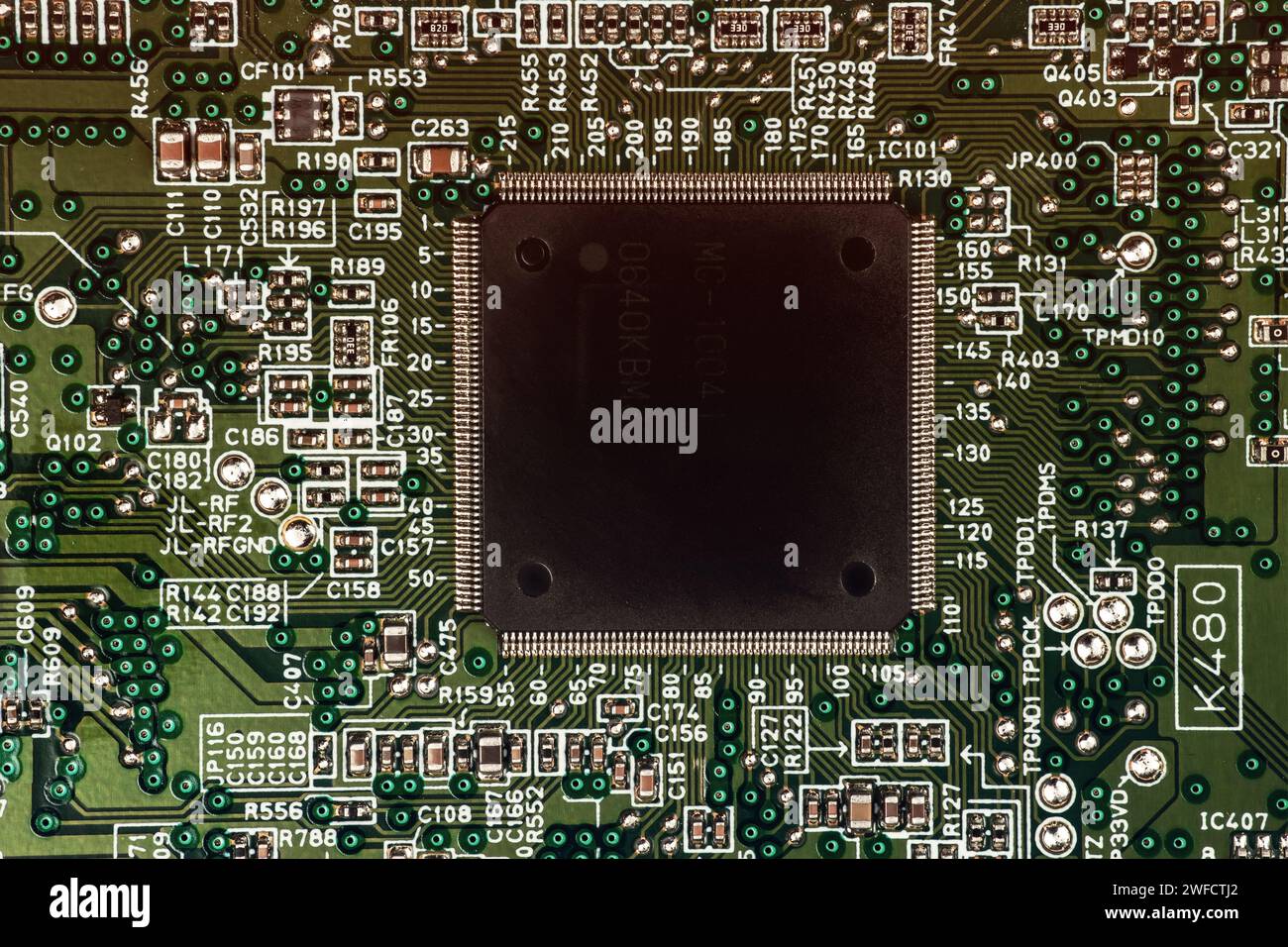 Microcontroller chip hi-res stock photography and images - Alamy