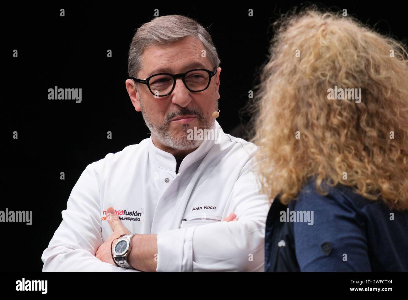 Madrid, Spain. 30th Jan, 2024. Spanish chef Joan Roca of El Celler de ...