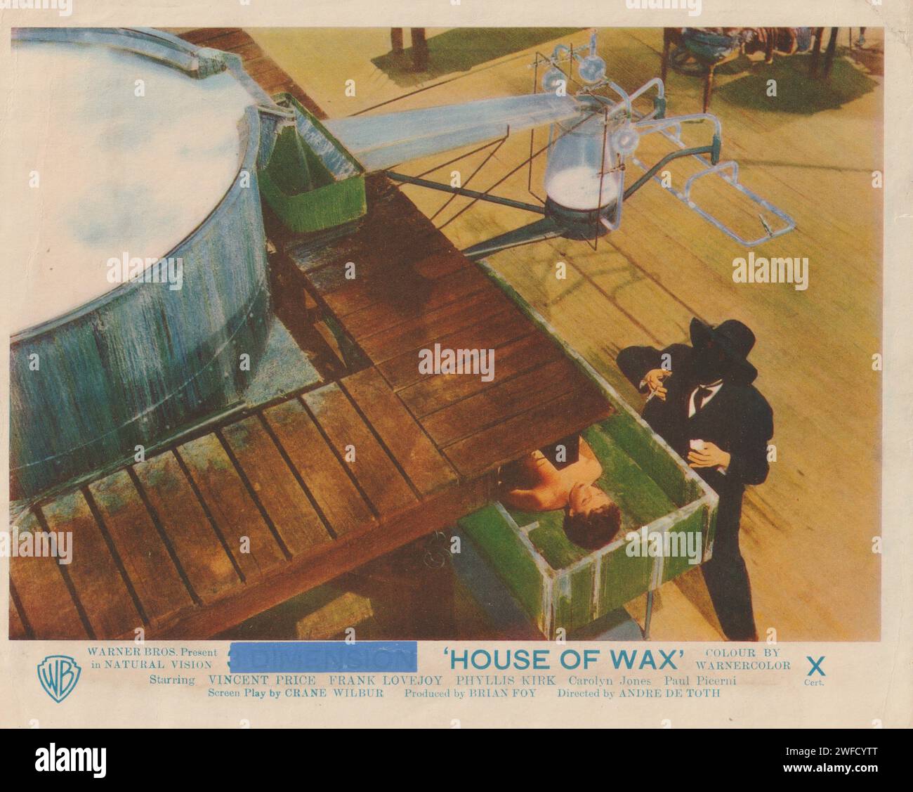 House of Wax (Warner Bros., 1953). Starring Vincent Price, Frank ...