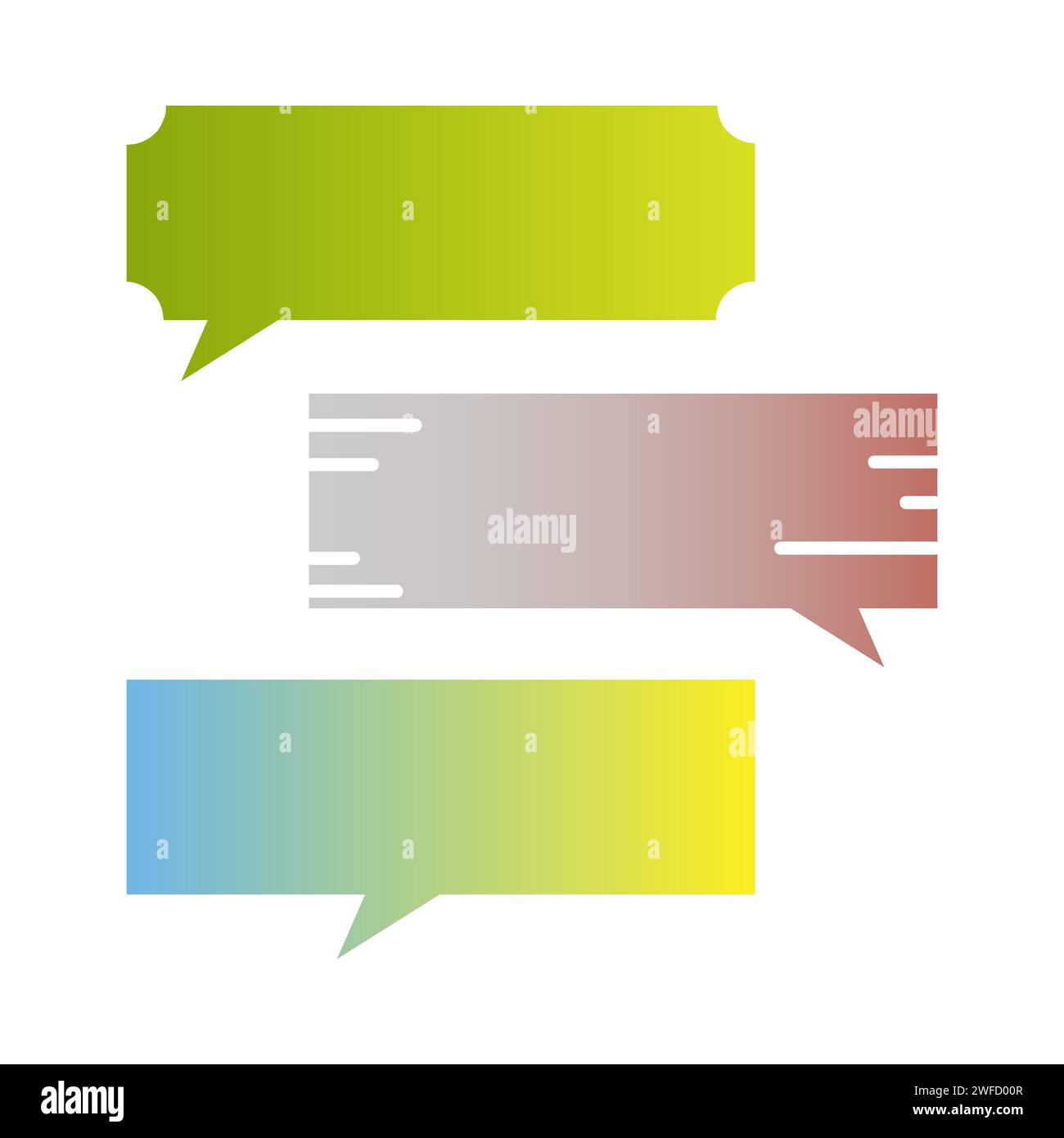 10 messages Stock Vector Images - Alamy