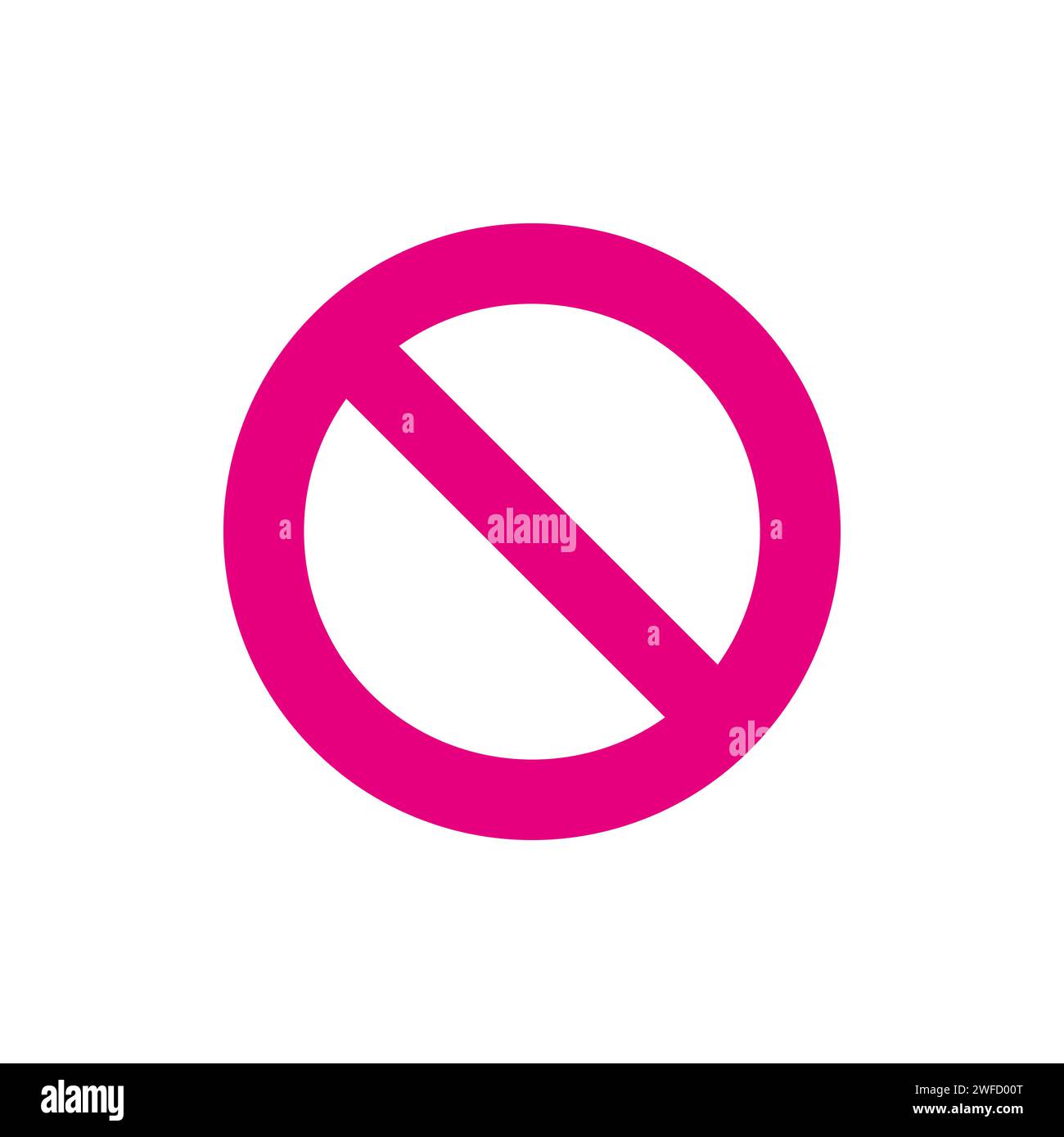no parking sign. Symbol ban entry. Sign forbidden. Vector illustration ...