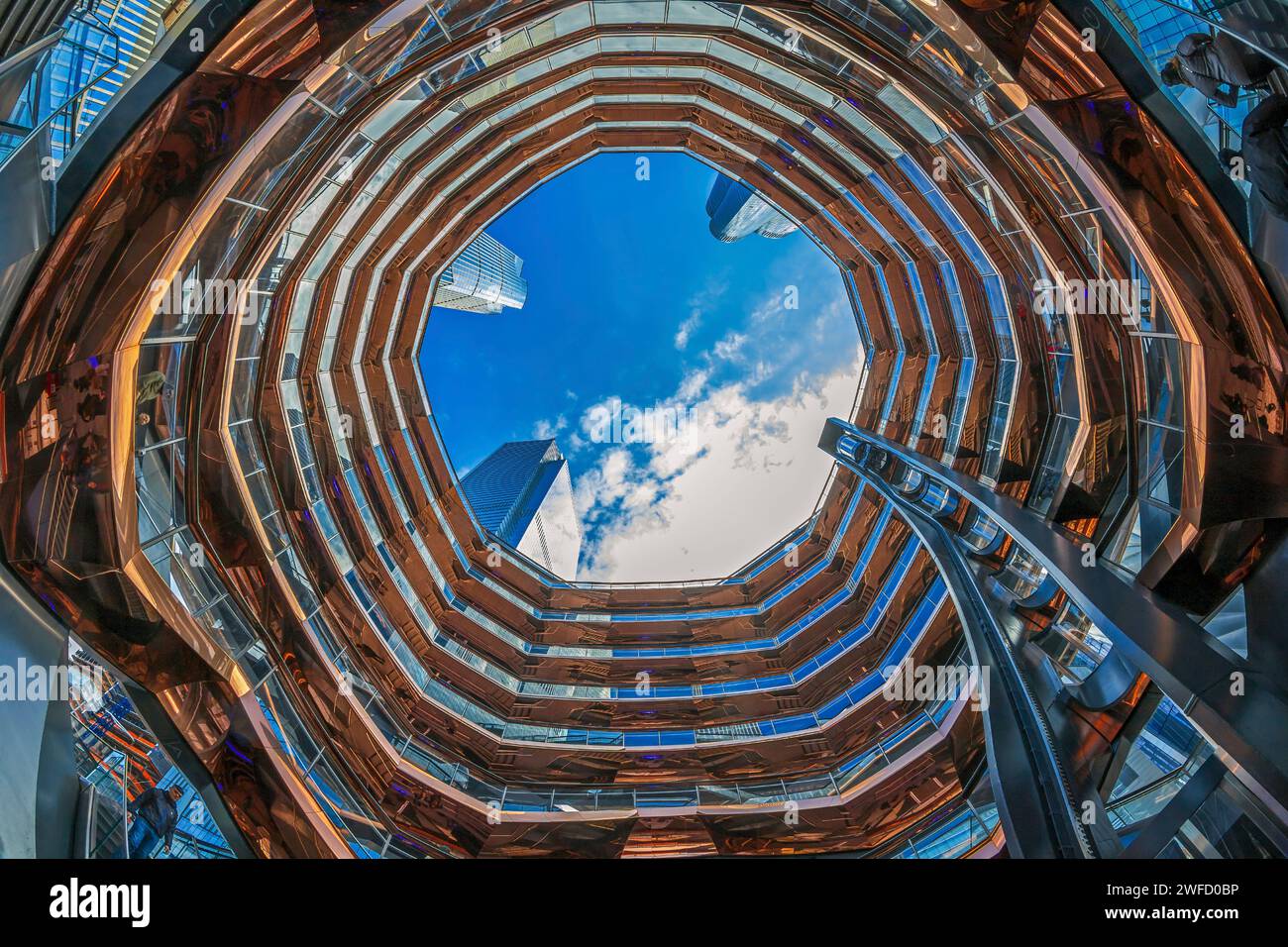 New York, USA - March 8, 2020: The Vessel, project by architect Thomas ...