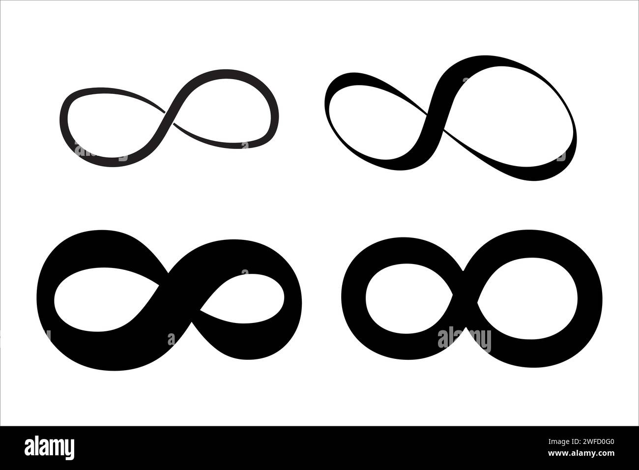 Infinity sign. Logo symbol. Creative design. Arrow icon. Vector ...