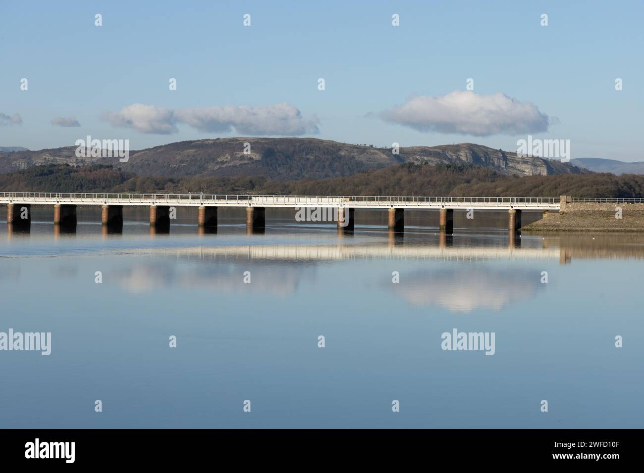 Arnside Railway Viaduct with Whitbarrow in the background Arnside ...