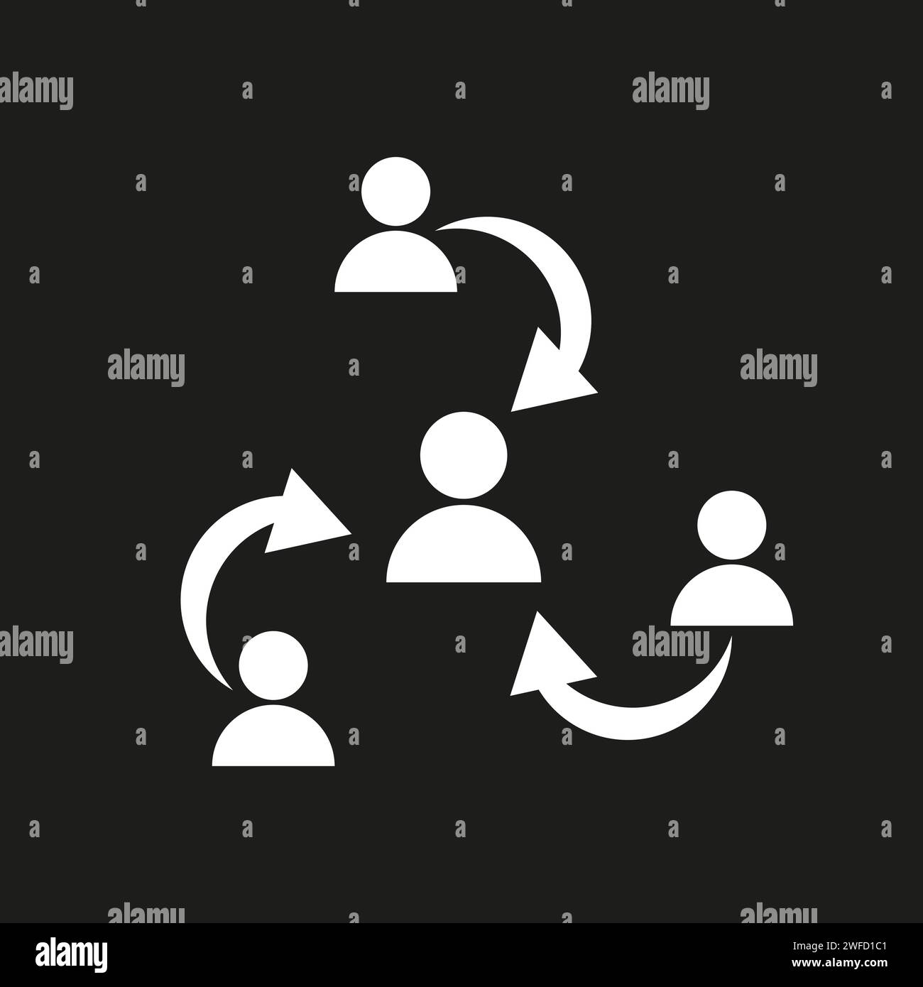 Staff retention illustration Stock Vector Images - Alamy