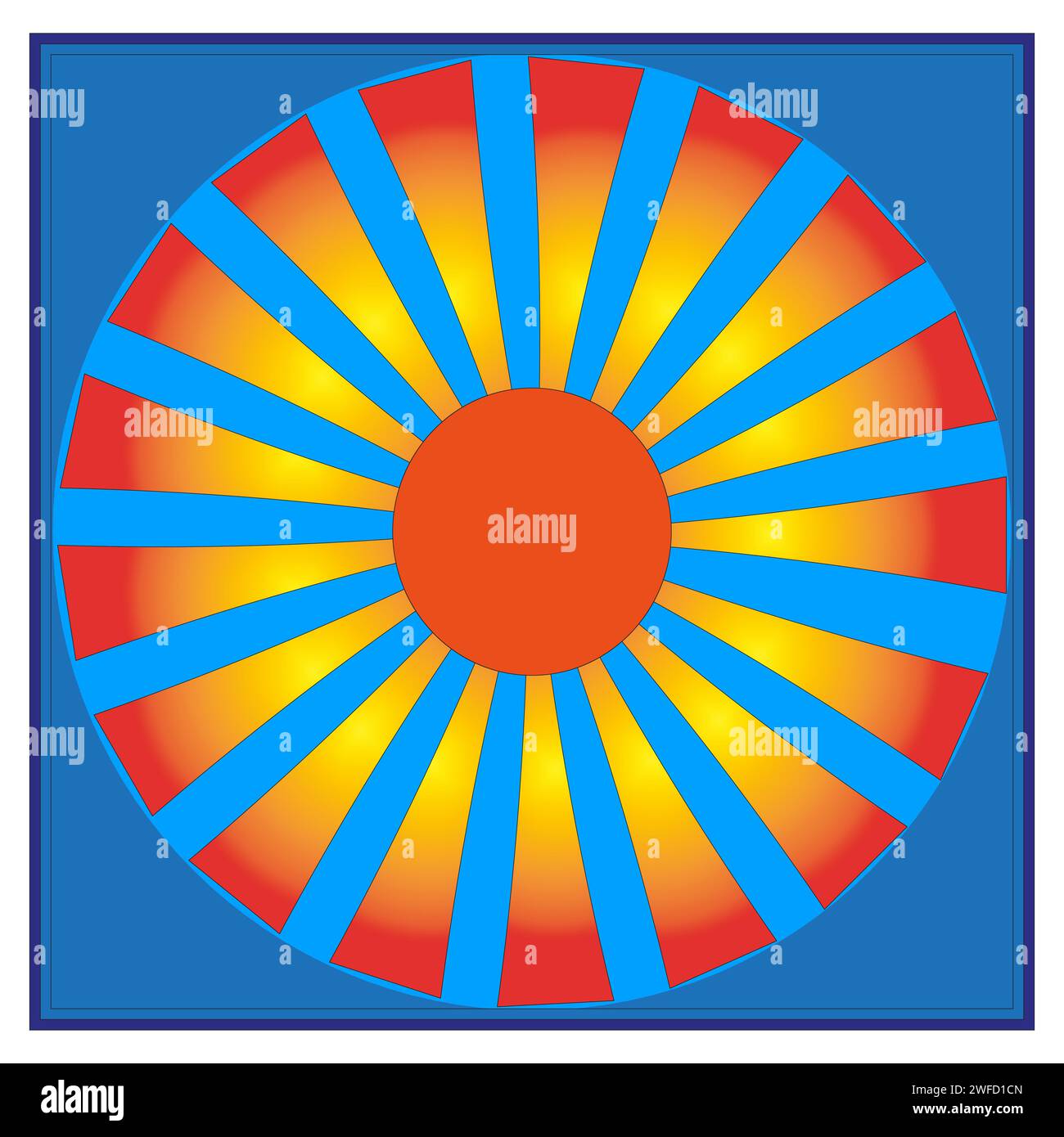 Star cartoon center spiral graphic hi-res stock photography and images ...