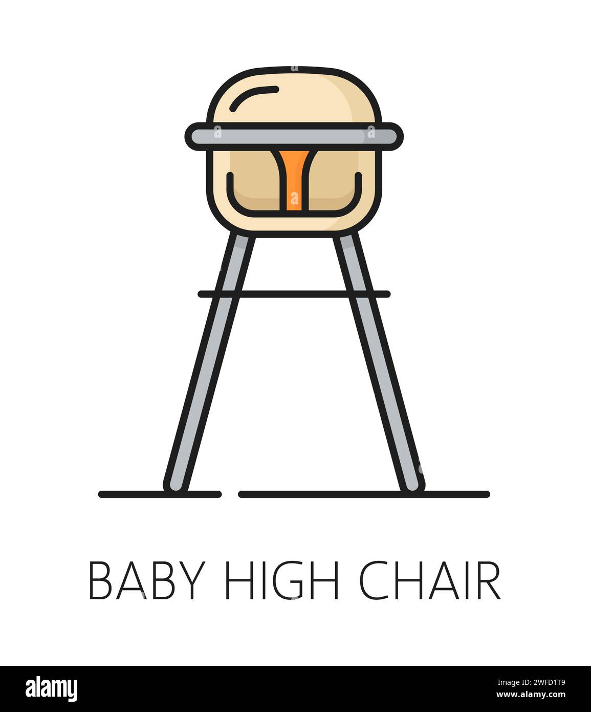 High modern bedroom interior Cut Out Stock Images & Pictures - Alamy