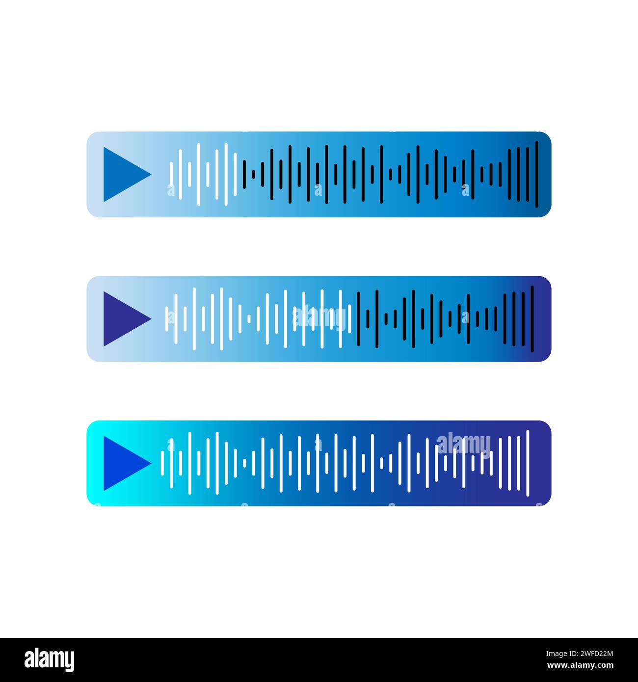 Blue sound line. Sound wave concept. Vector illustration. stock image. EPS 10 Stock Vector Image ...
