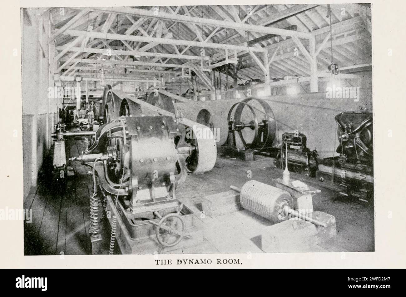 Dynamo Room from the Article CHARACTERISTIC AMERICAN METAL MIMES. THE ...