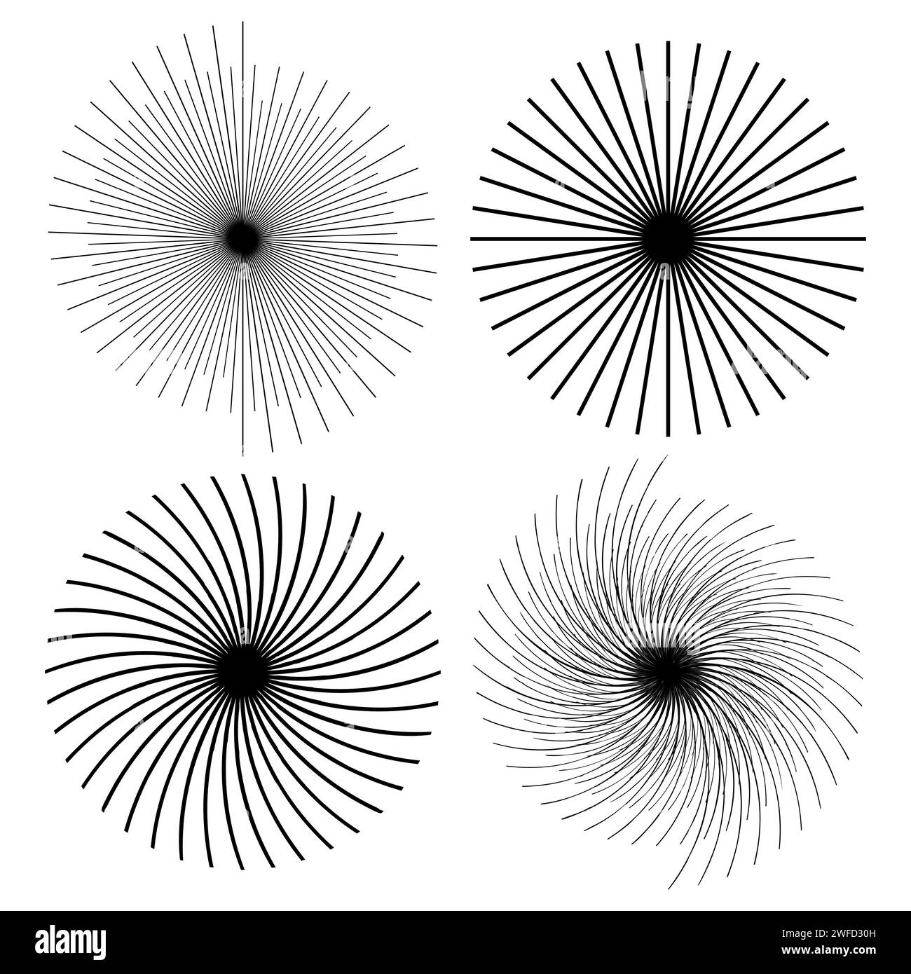 Rays lines. Star icon. Vector illustration. stock image. EPS 10 Stock ...
