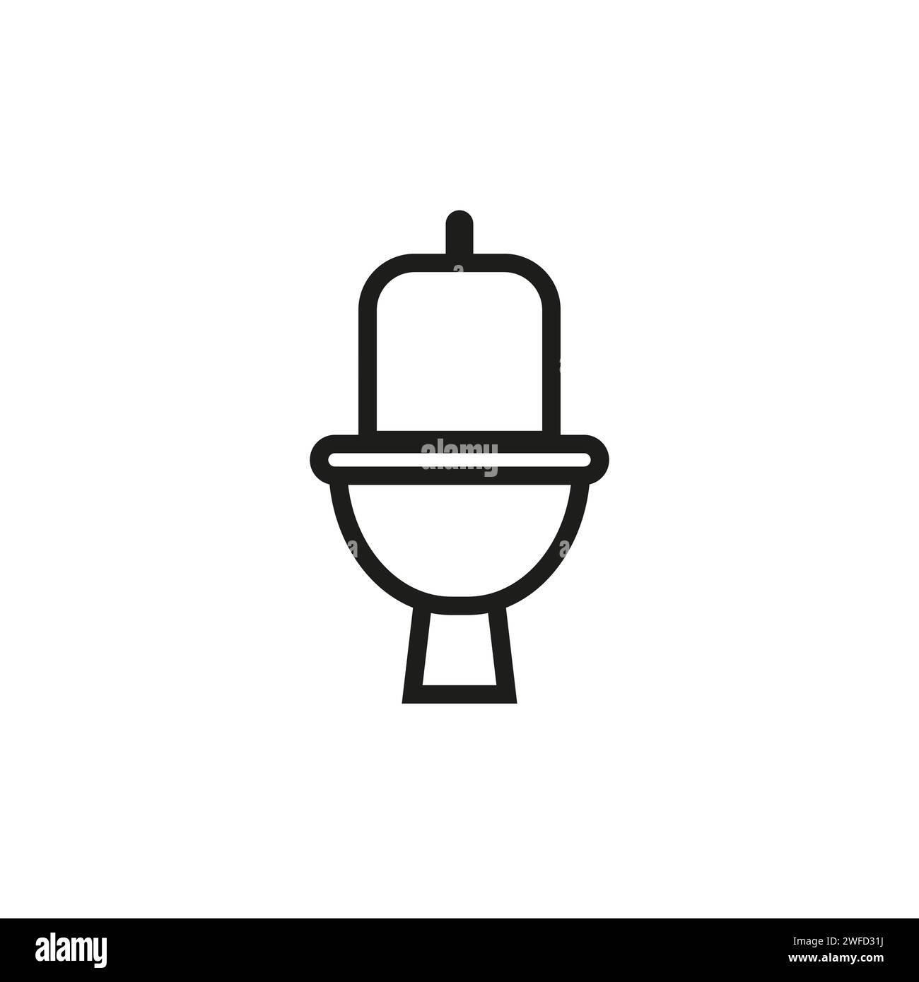 Icon wc sign hi-res stock photography and images - Alamy