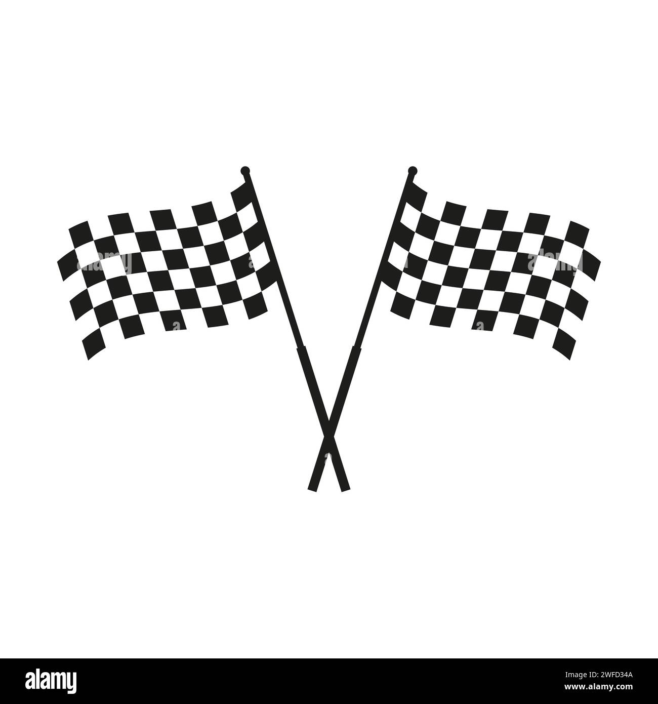 Finish flag. Sport Finish flags. Vector illustration. Stock image. EPS 10 Stock Vector Image ...